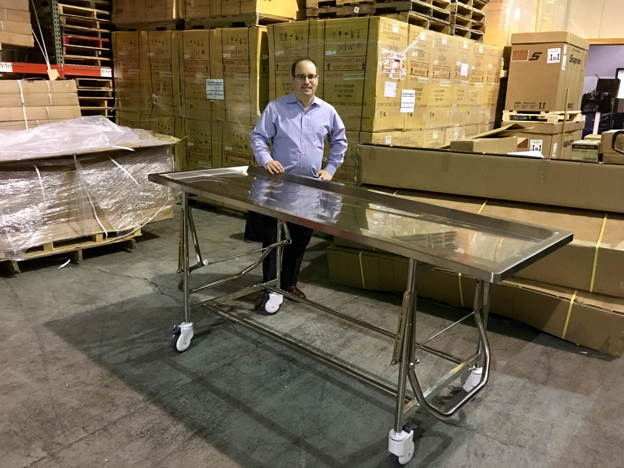 Embalming Table – Elliott Urn & Supply Co.